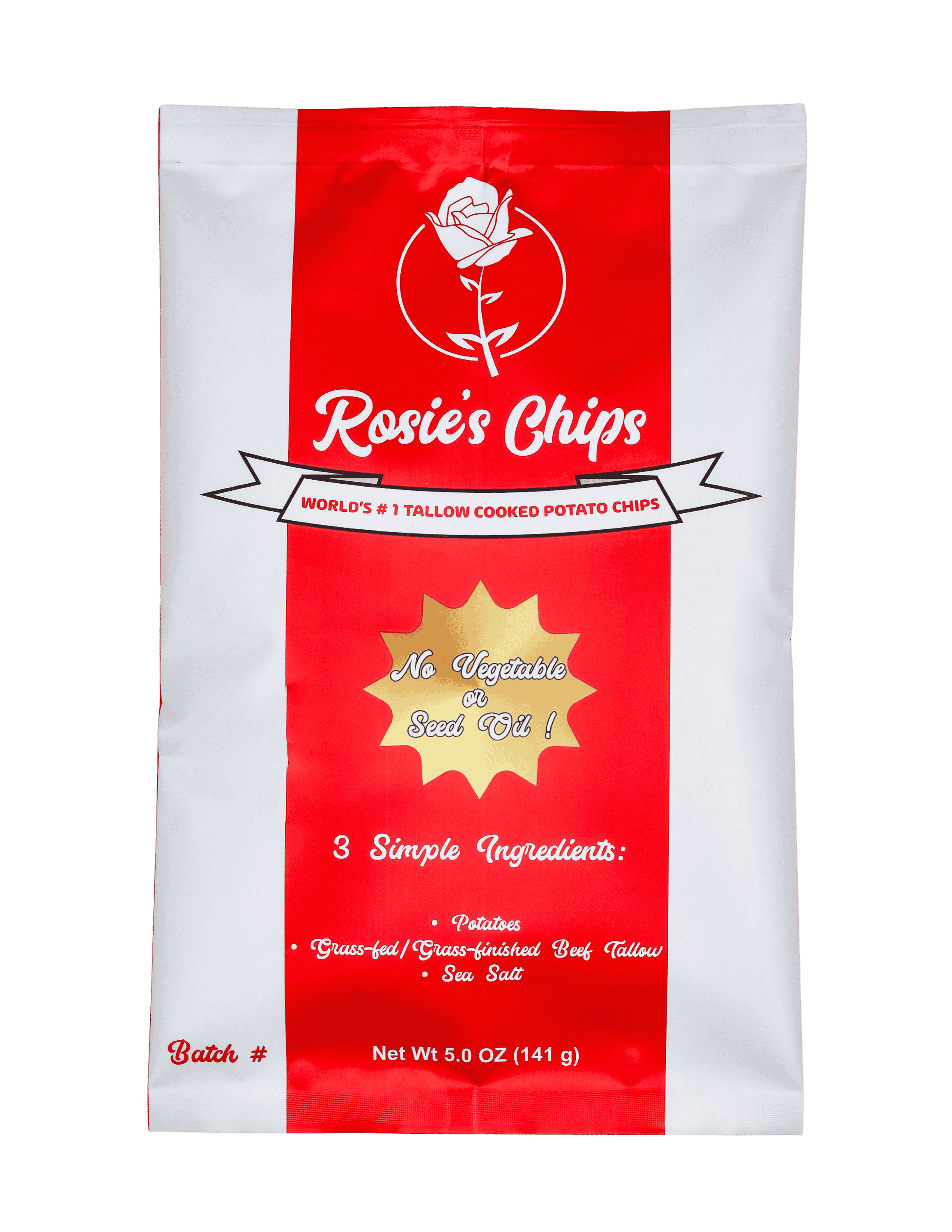 Rosie's Chips | World's #1 Tallow Cooked Potato Chips